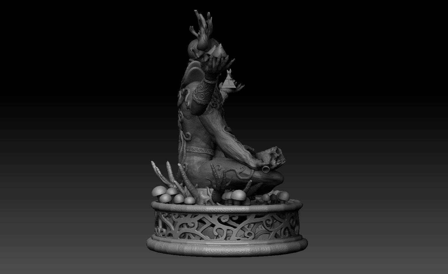Ayahuasca devil 3D model 3D printable | CGTrader