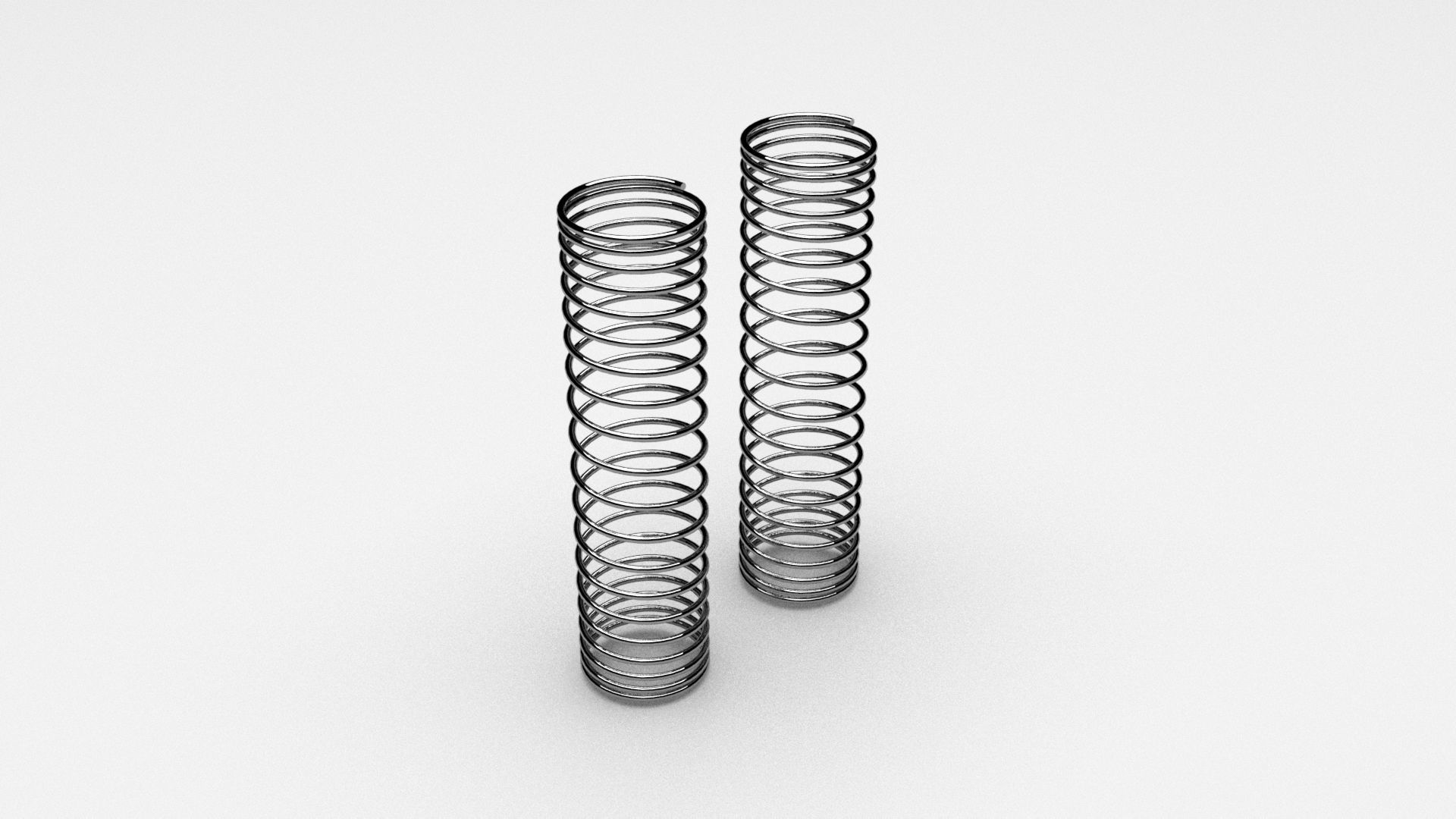 Pen Springs 3D model | CGTrader
