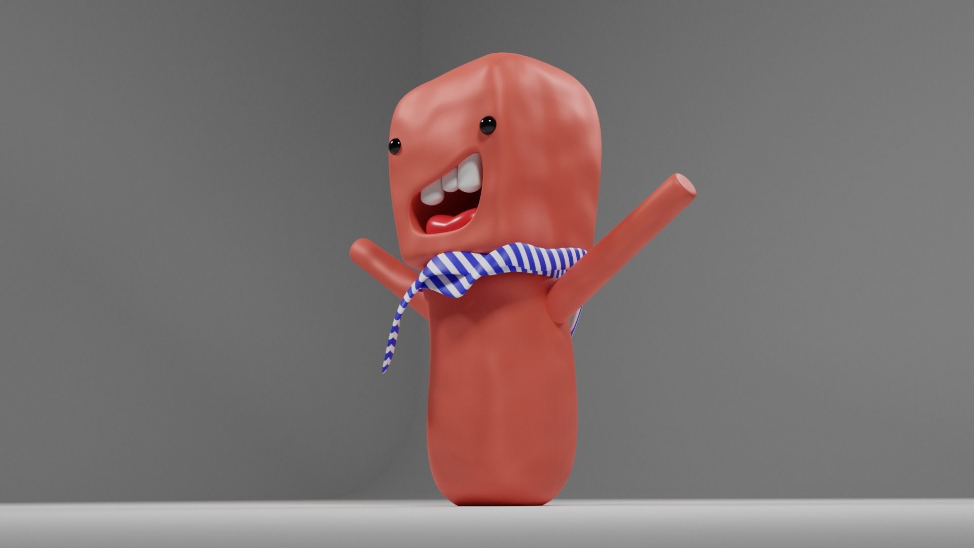 Clay man free 3D model | CGTrader