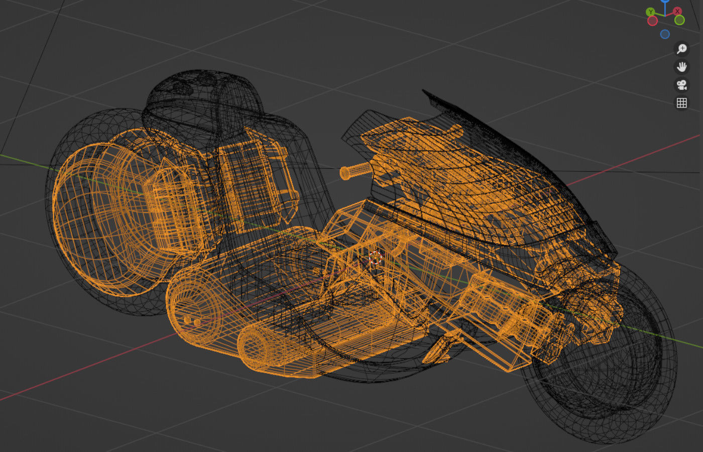 Akira Bike 3D model animated | CGTrader