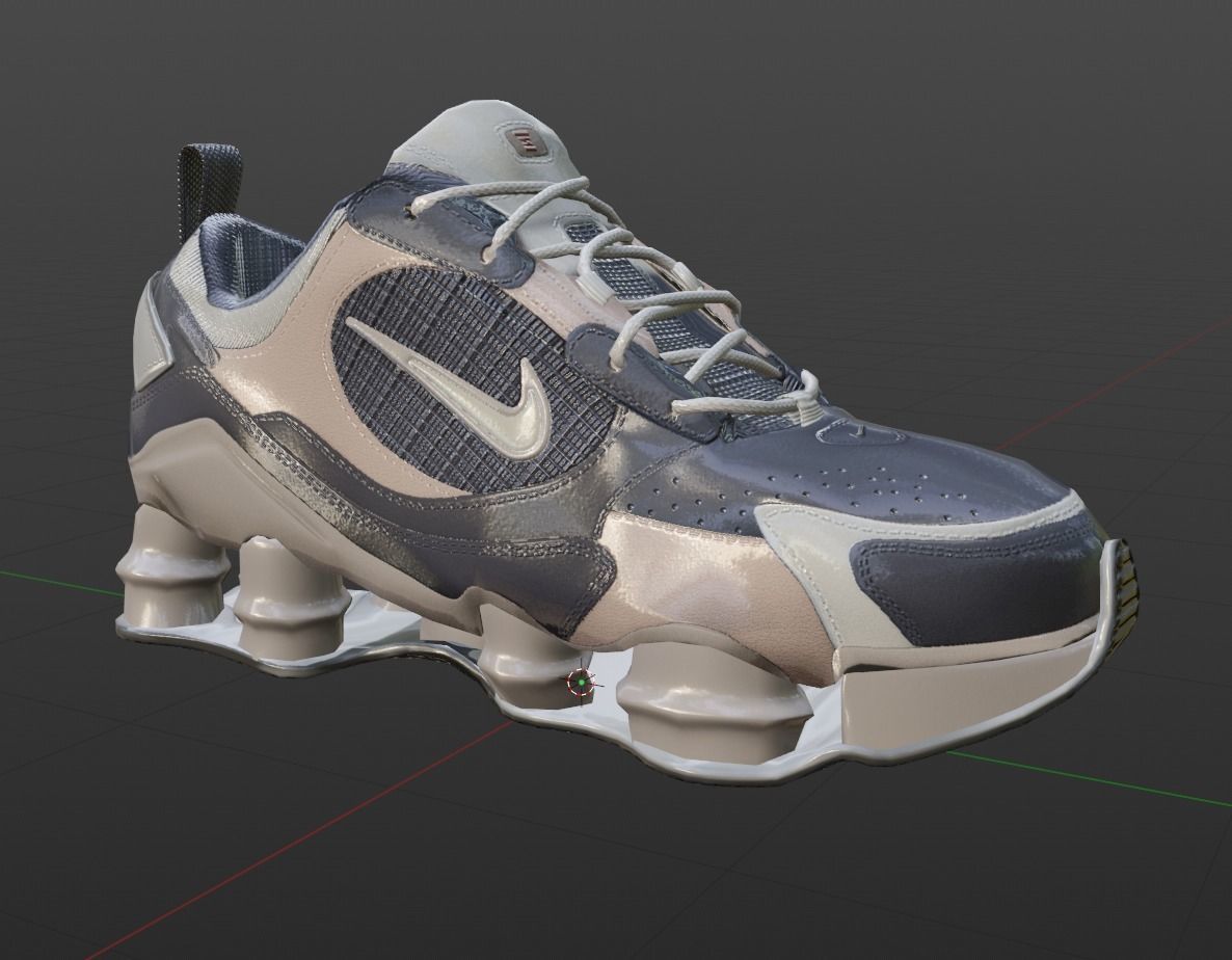 3D model NIke Shox Tl 12 MOLAS VR / AR / low-poly | CGTrader