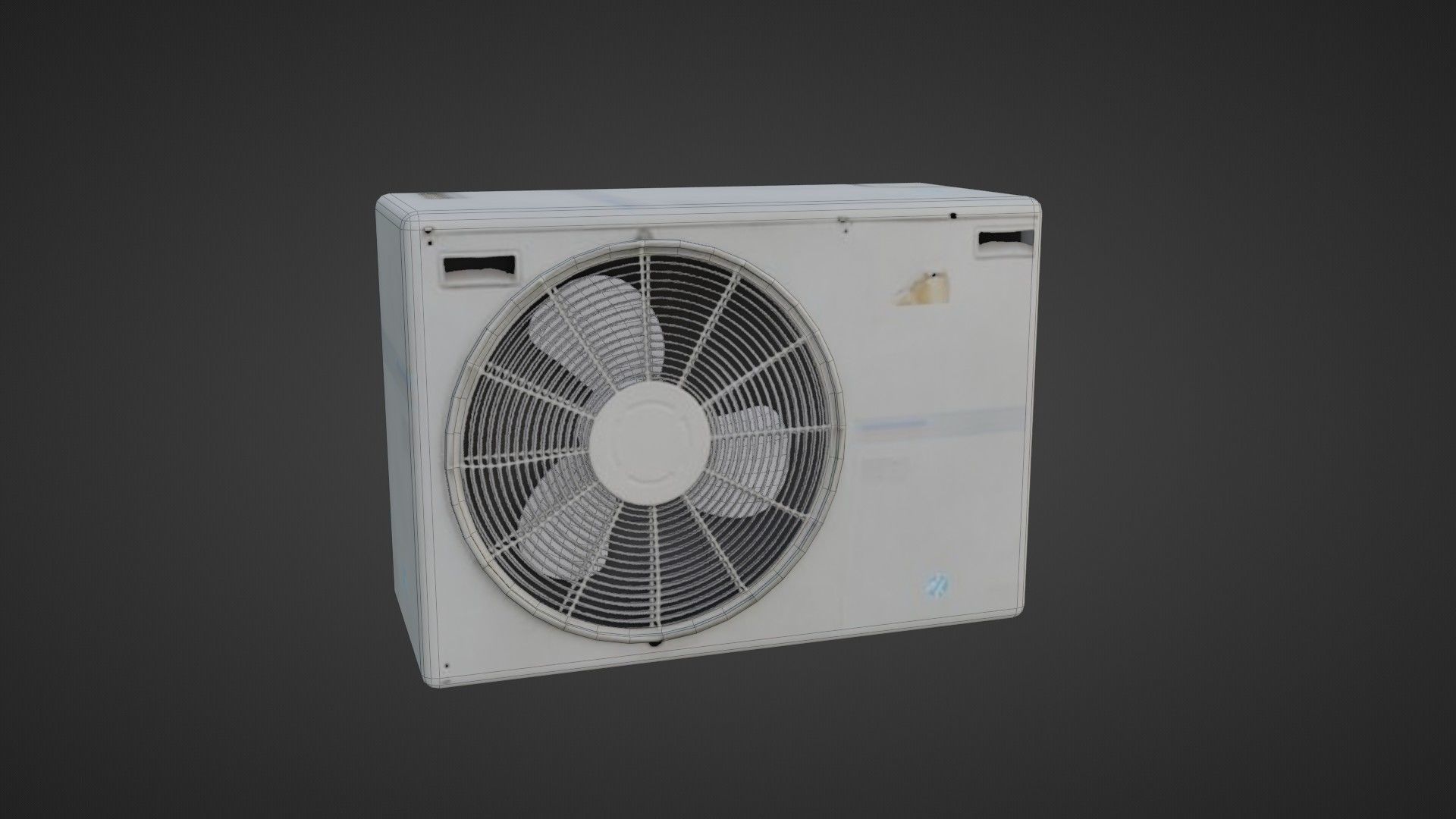 3D model AC Condenser unit VR / AR / low-poly | CGTrader