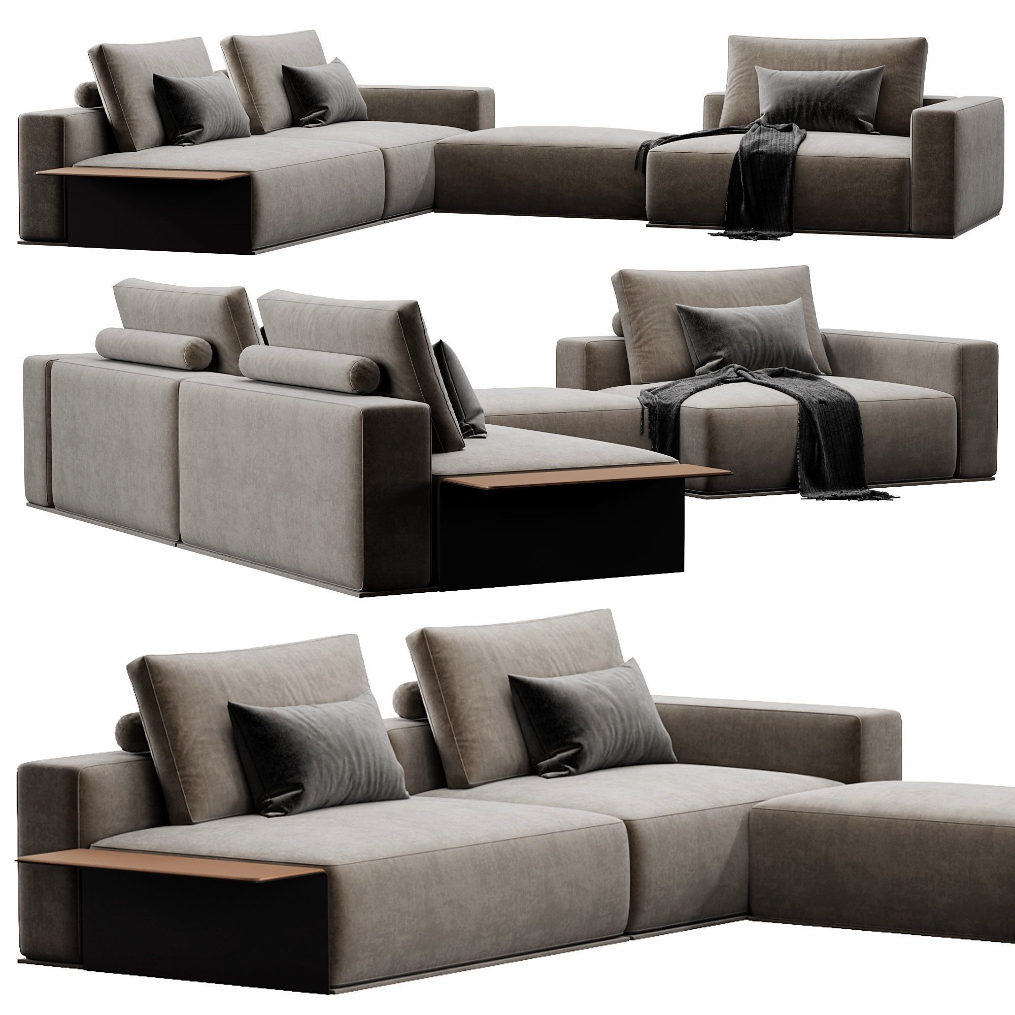 Poliform Westside 3D model | CGTrader