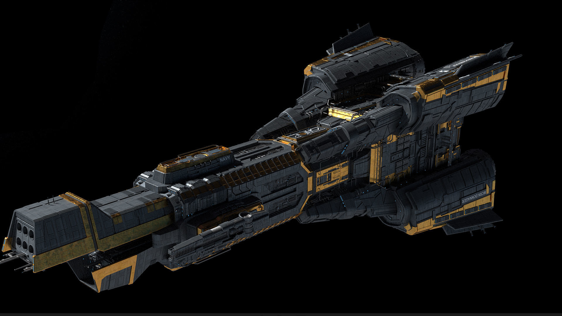 3D model Space Kitbash VR / AR / low-poly | CGTrader