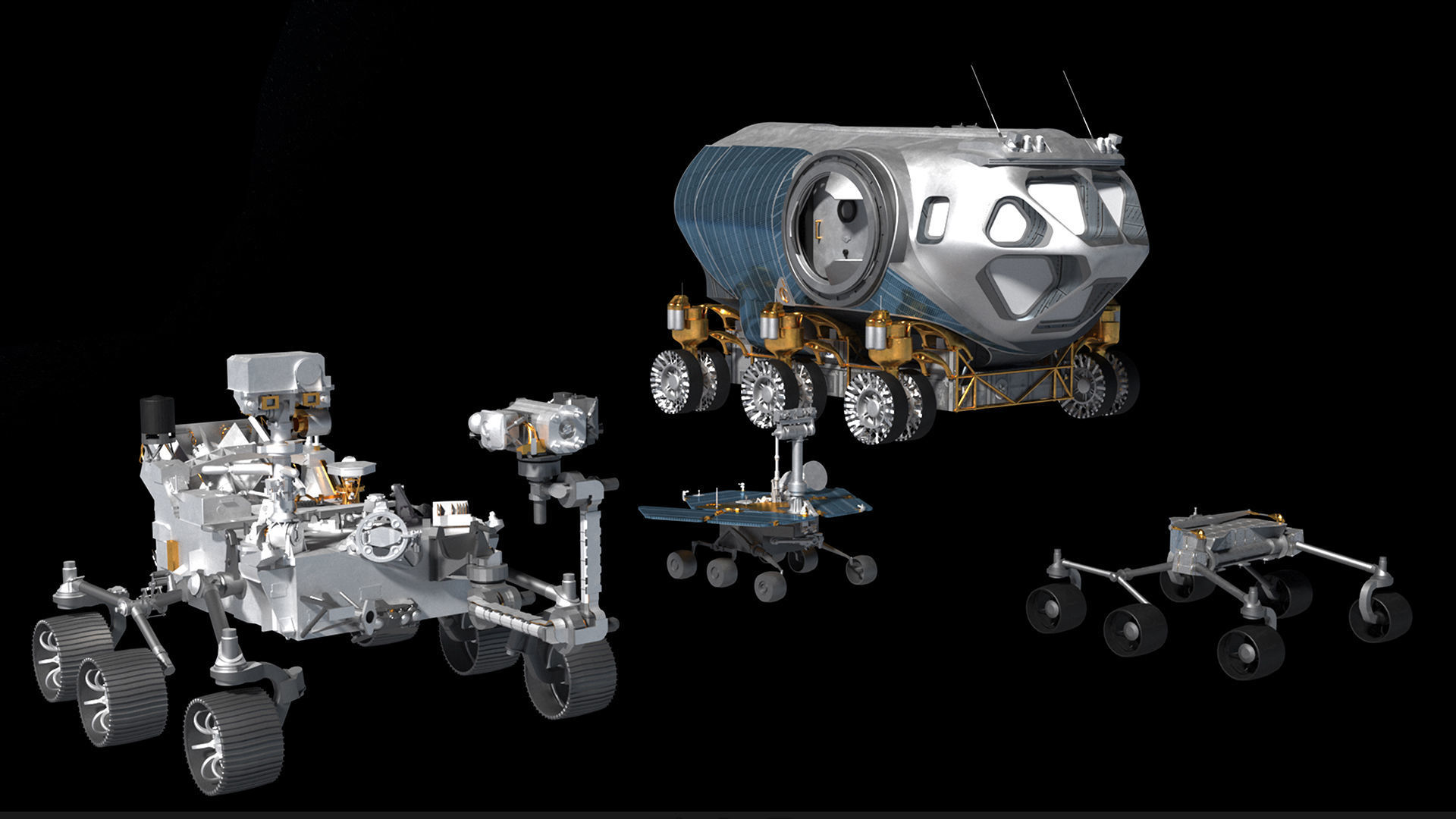 3D model Space Kitbash VR / AR / low-poly | CGTrader