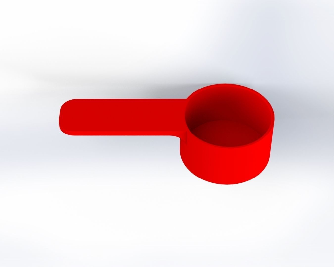 Gym Pre Workout Scoop 3D model 3D printable | CGTrader