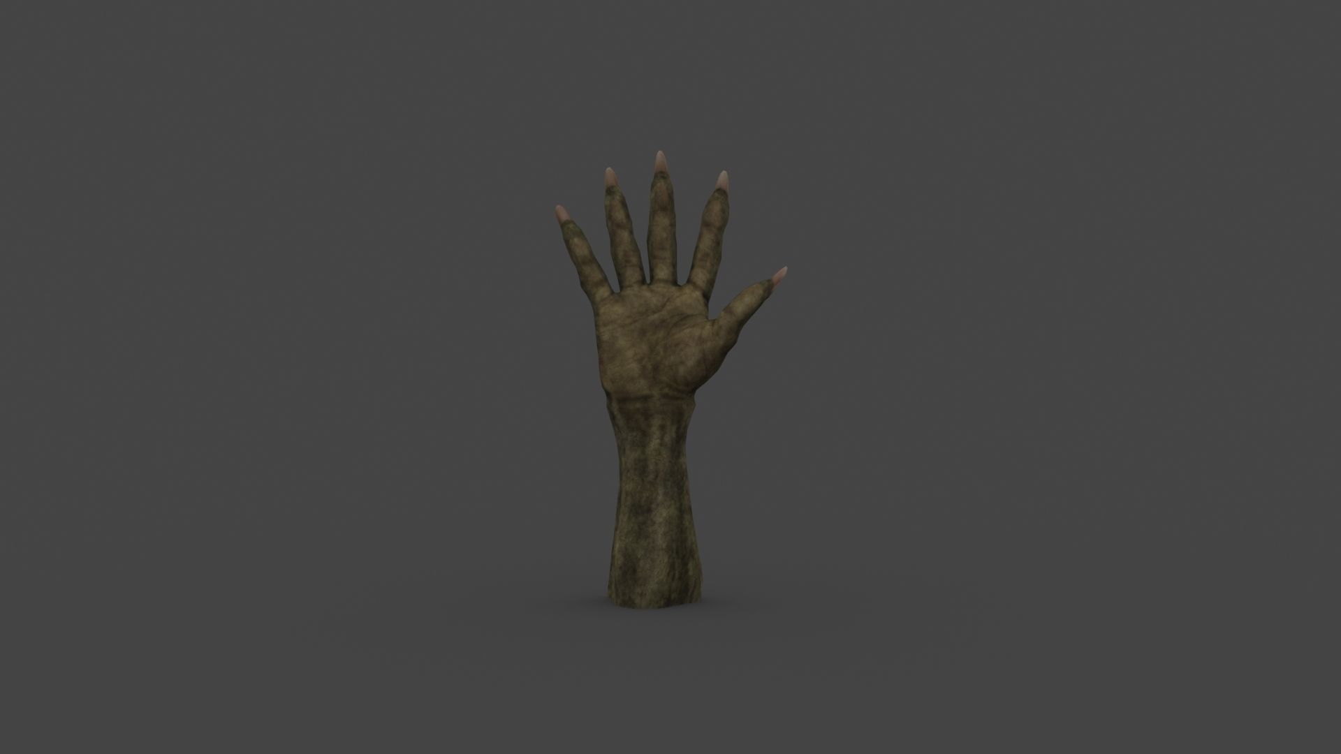 3D model HAND-038 Rigged right hand VR / AR / low-poly | CGTrader