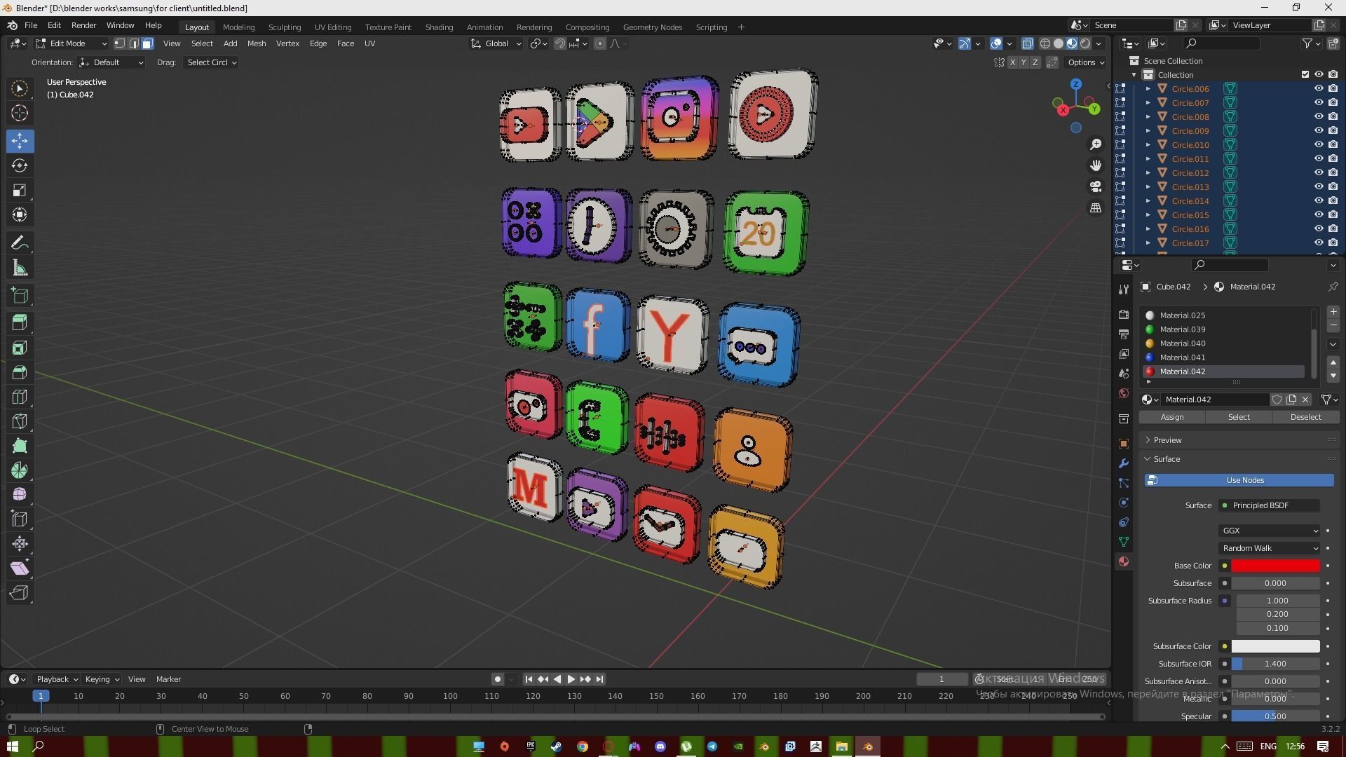 samsung 3d icons 3D model | CGTrader
