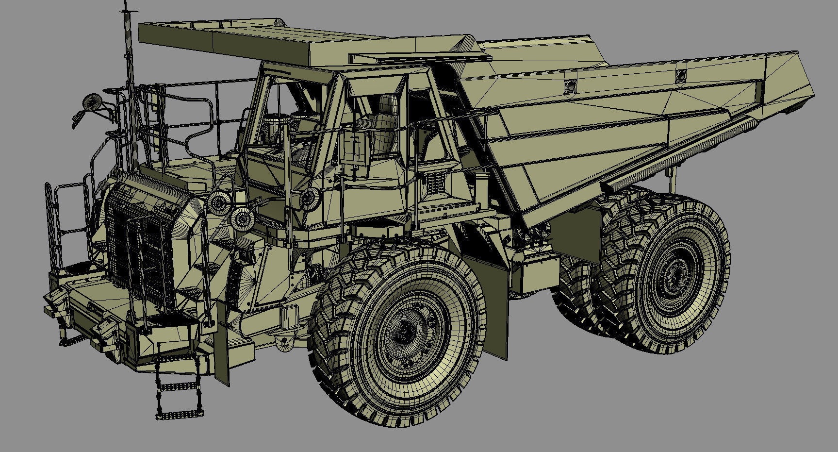 Collection Midsize Construction Machines Komatsu 3D model | CGTrader