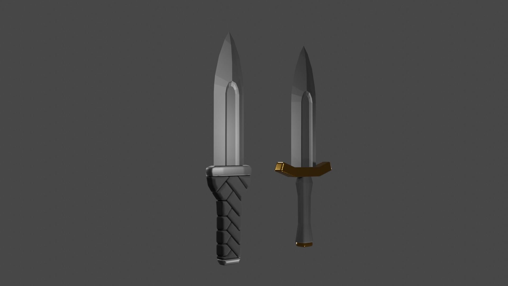 Vinland saga Thorfins swords 3D model | CGTrader