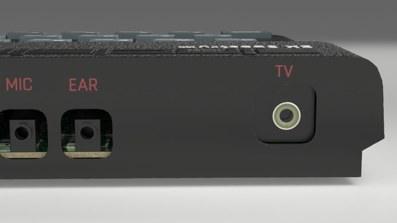 3D model Sinclair ZX Spectrum 48K VR / AR / low-poly | CGTrader