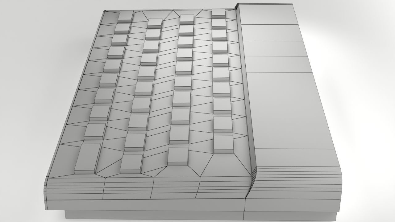 3D model Sinclair ZX Spectrum 48K VR / AR / low-poly | CGTrader