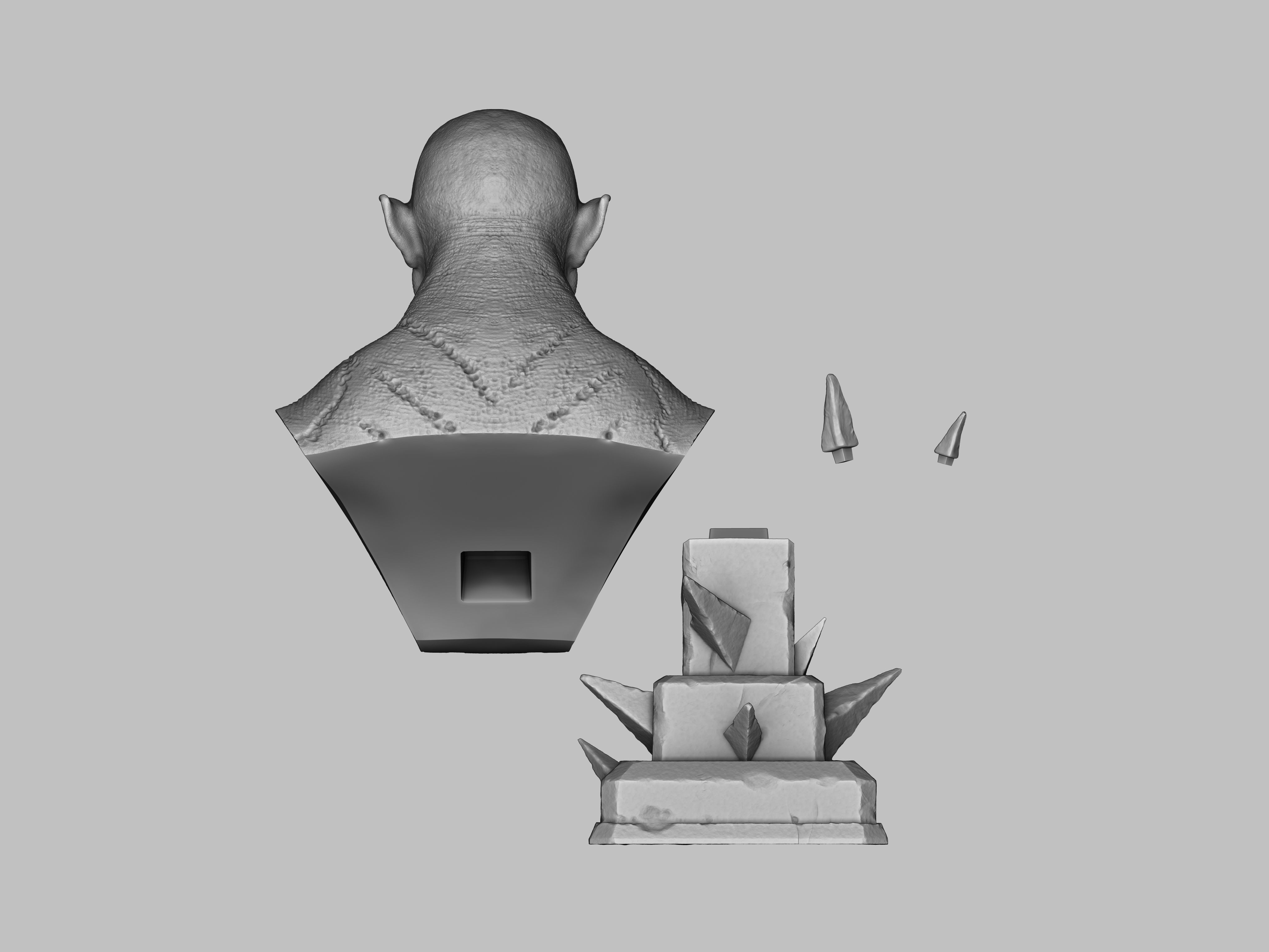 Azog - The Defiler 3D model 3D printable | CGTrader