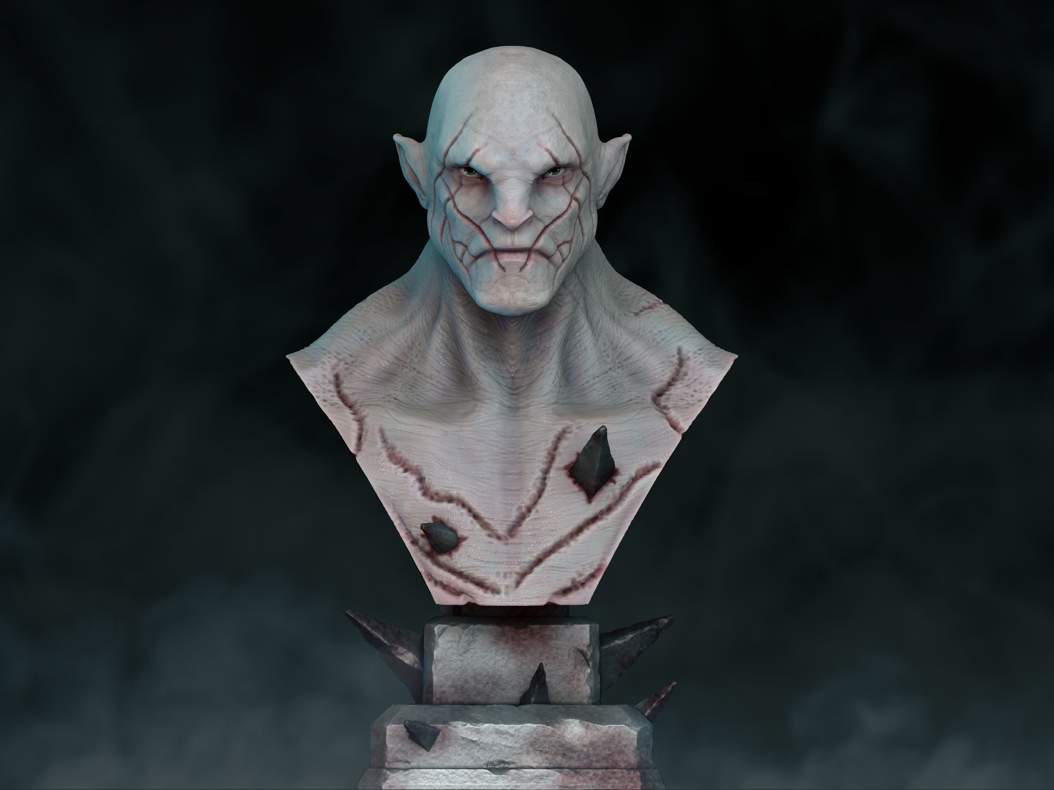 Azog - The Defiler 3D model 3D printable | CGTrader