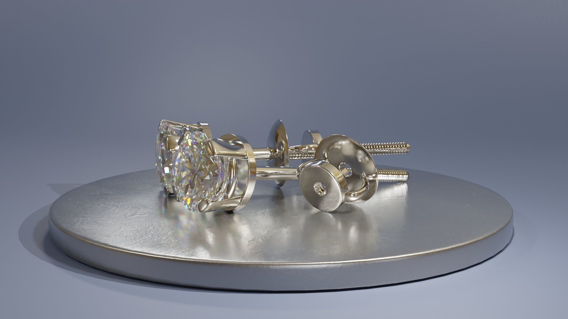 Diamond Jewellery Scene with Blender Cycles 3D model animated | CGTrader