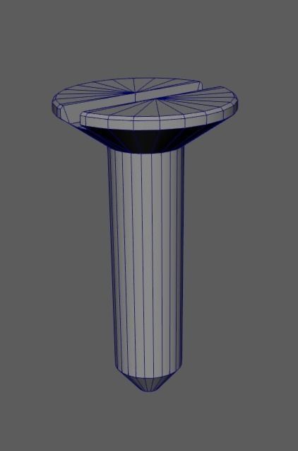 3D model Screws Small VR / AR / low-poly | CGTrader