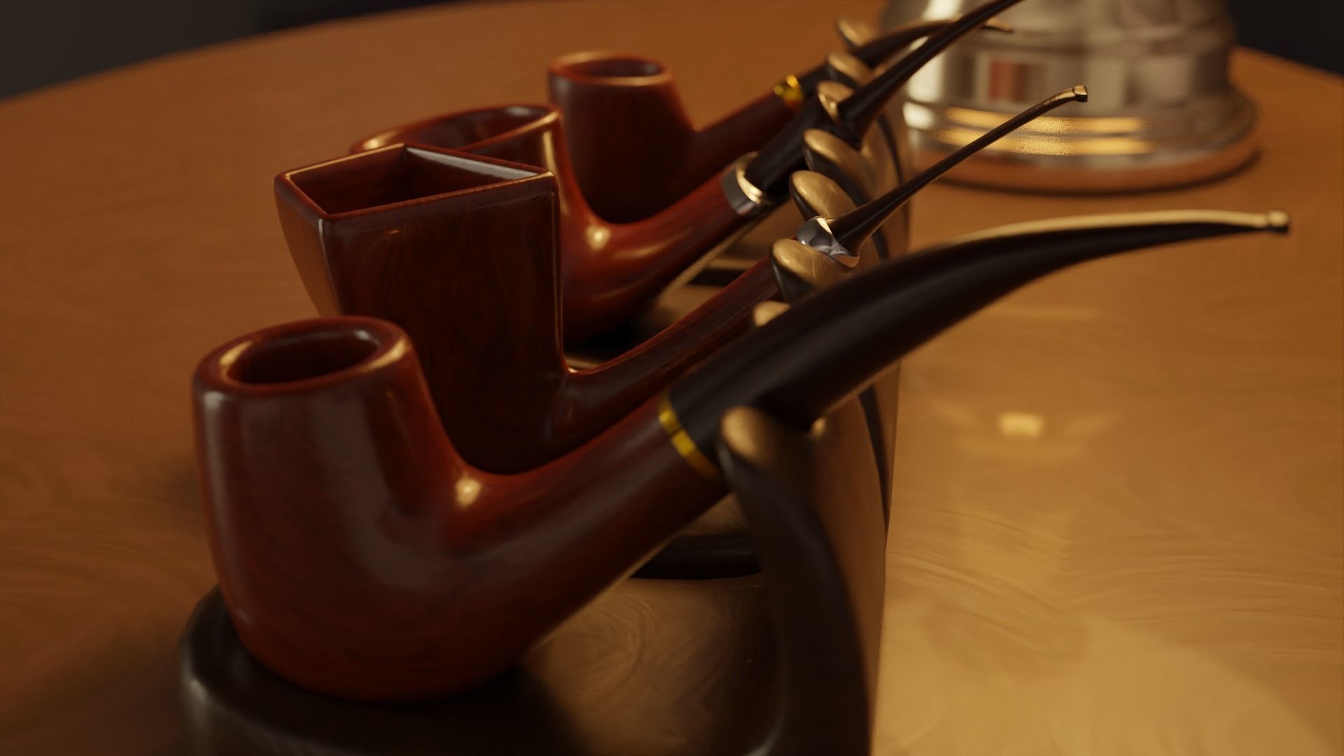 3D model Smoking Pipes Collection VR / AR / low-poly | CGTrader