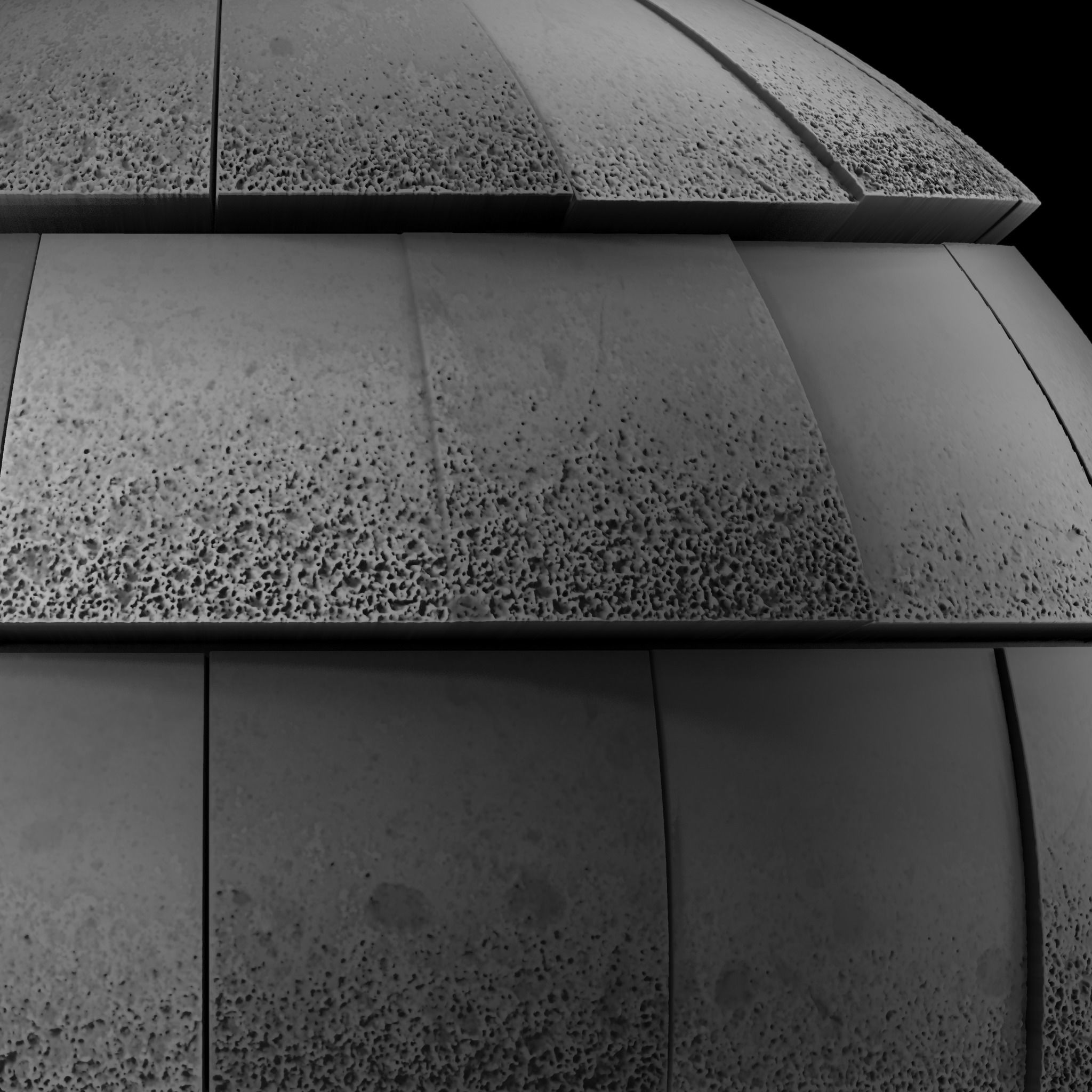 Texture Roof Tile Materials 49- Roofing Mudd and Snow Seamless Pbr 4k ...