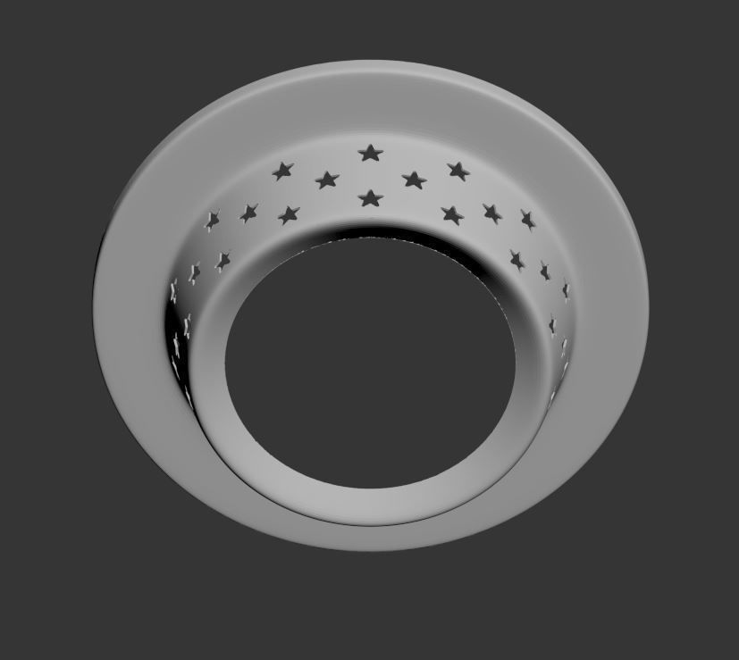 Stars Ceiling Lamp 3D model 3D printable | CGTrader