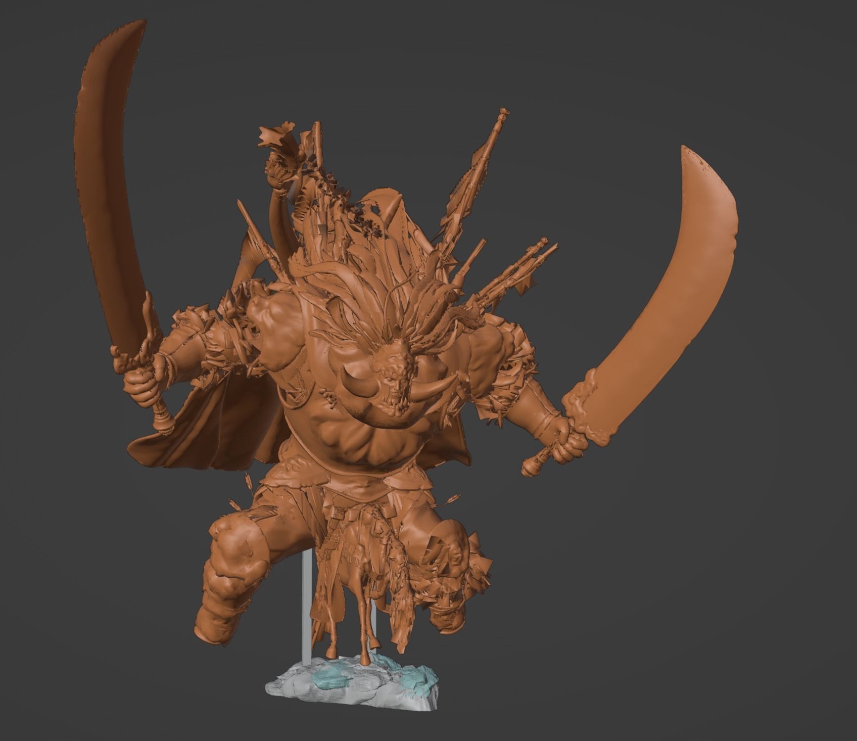 Starscourge Radahn 3D model 3D printable | CGTrader
