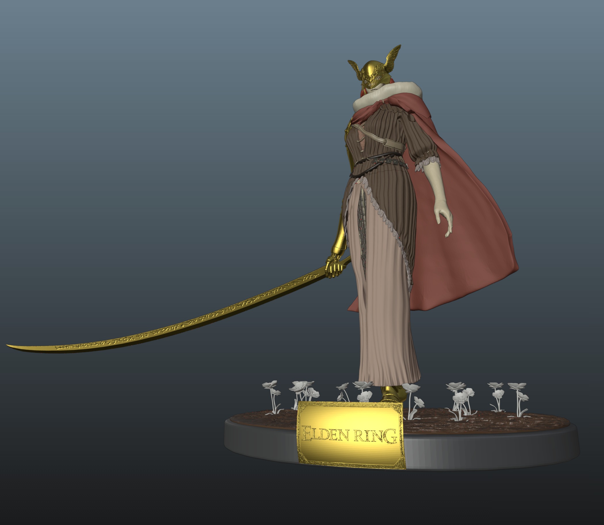 Elden Ring Malenia Blade of Miquella V2 Remake With Bonus 3D model 3D ...