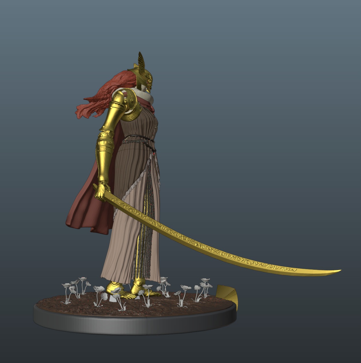 Elden Ring Malenia Blade of Miquella V2 Remake With Bonus 3D model 3D ...