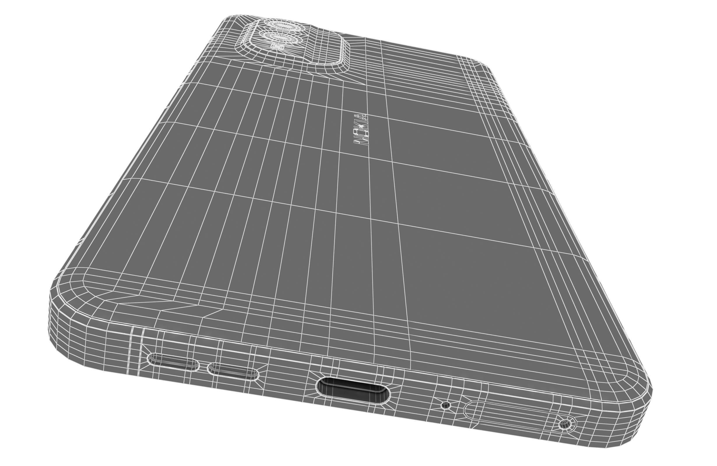 3D model Nokia X30 Coudy Blue And Ice White VR / AR / low-poly | CGTrader