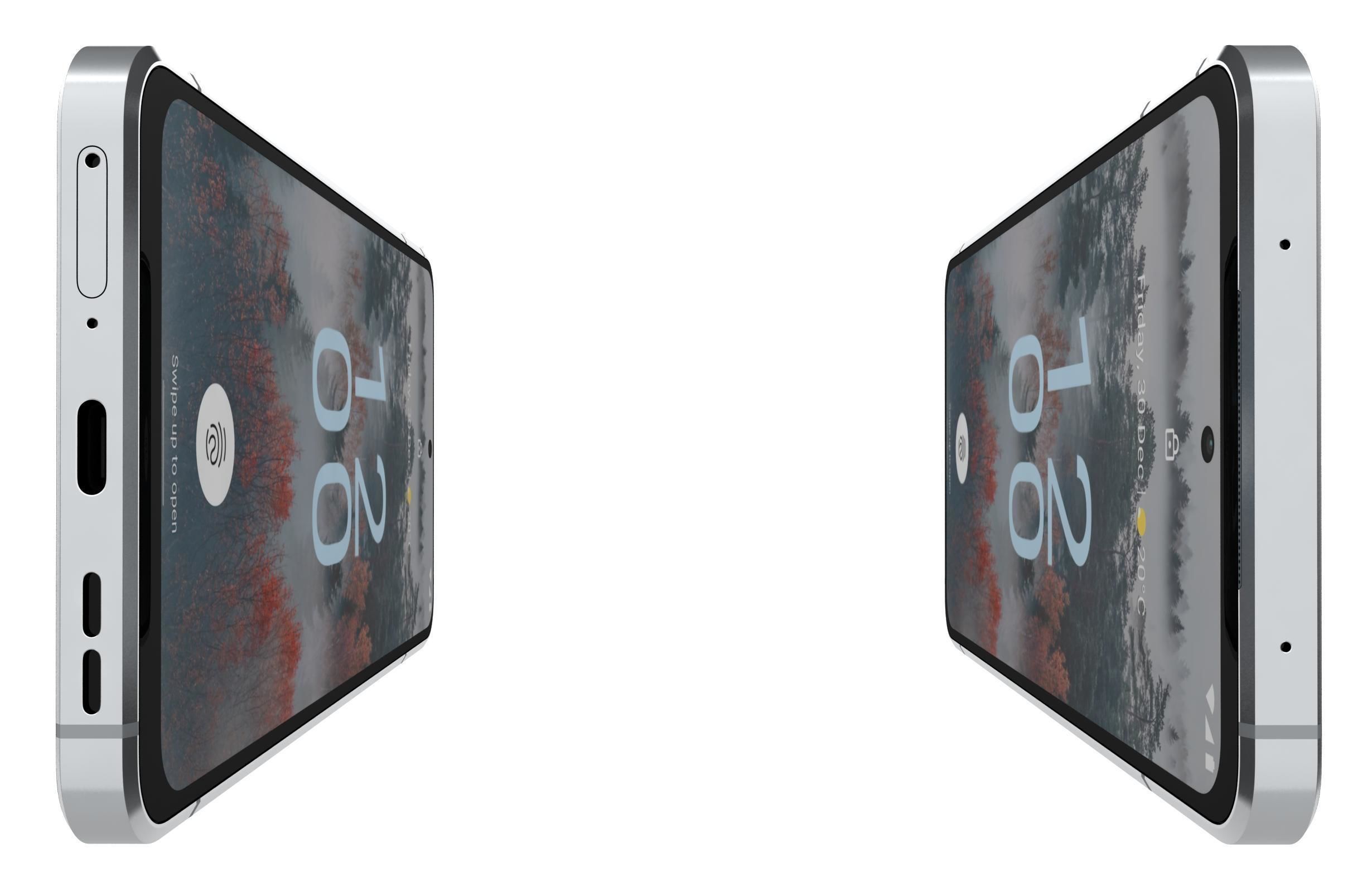 3D model Nokia X30 Coudy Blue And Ice White VR / AR / low-poly | CGTrader