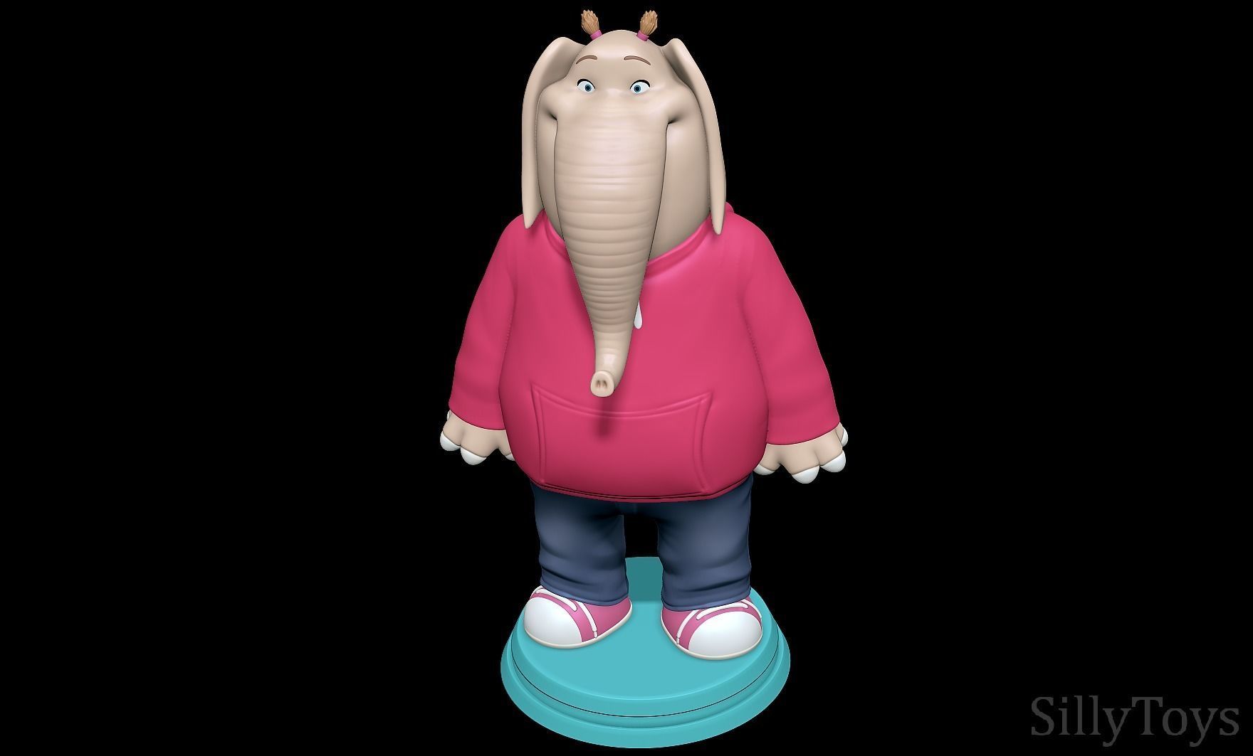Meena - Sing 3D model 3D printable | CGTrader