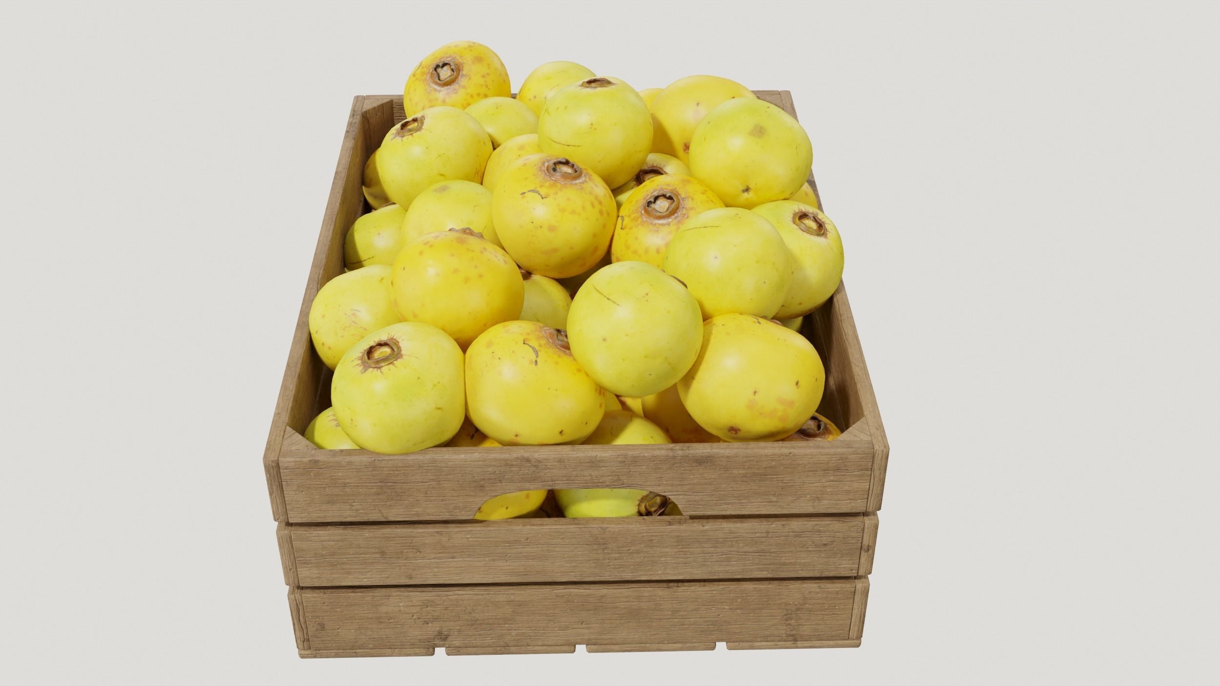 diospyros decandra crates 3D model | CGTrader