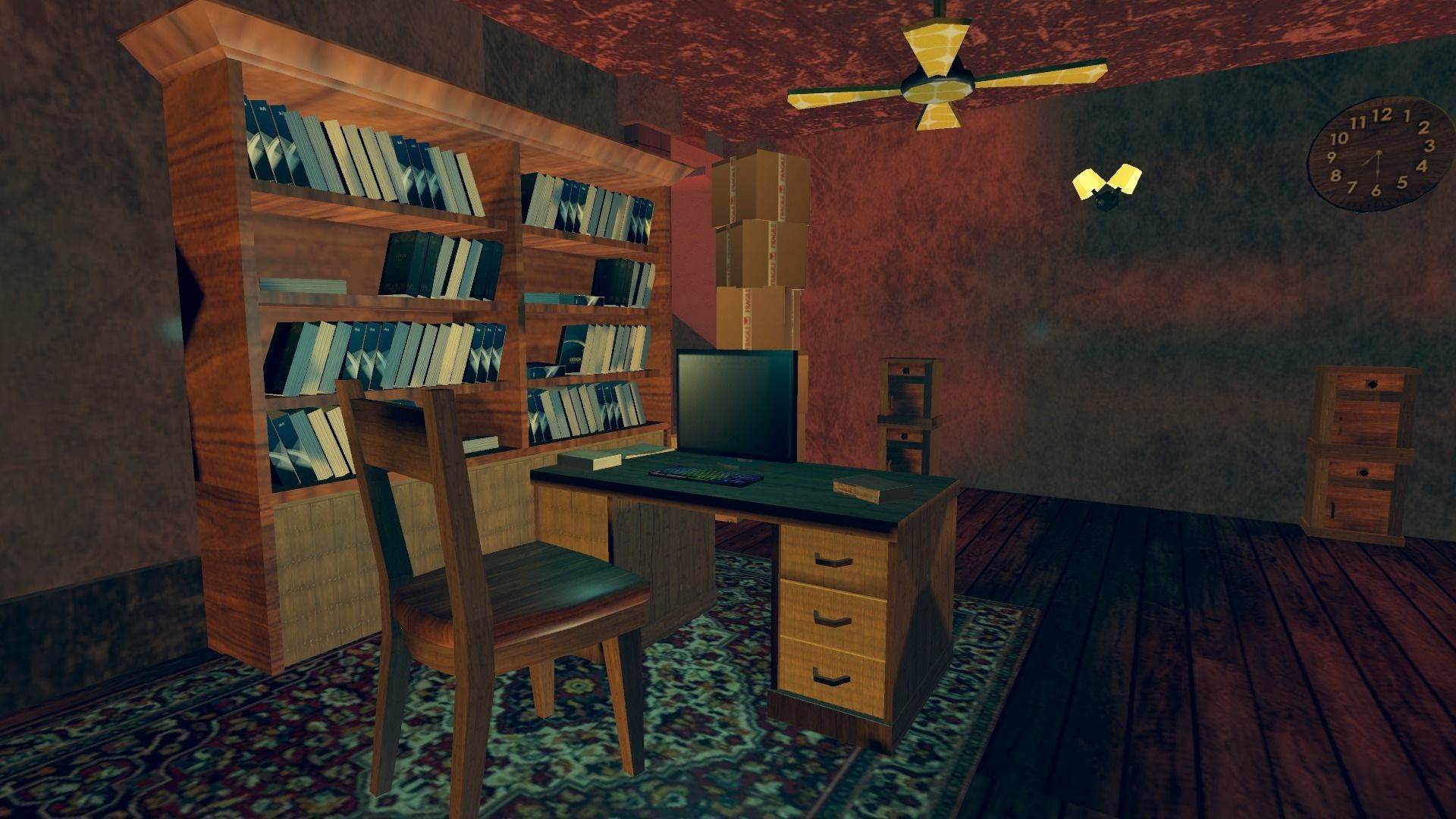 3D model Scary House VR / AR / low-poly | CGTrader