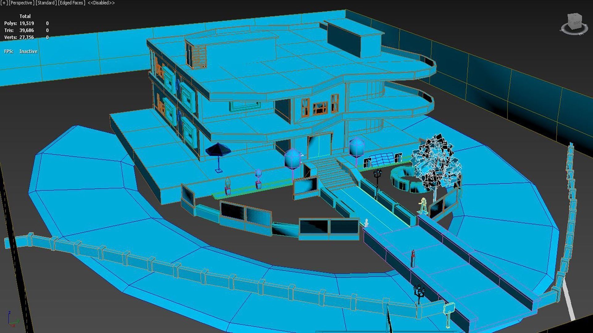 3D model Scary House VR / AR / low-poly | CGTrader