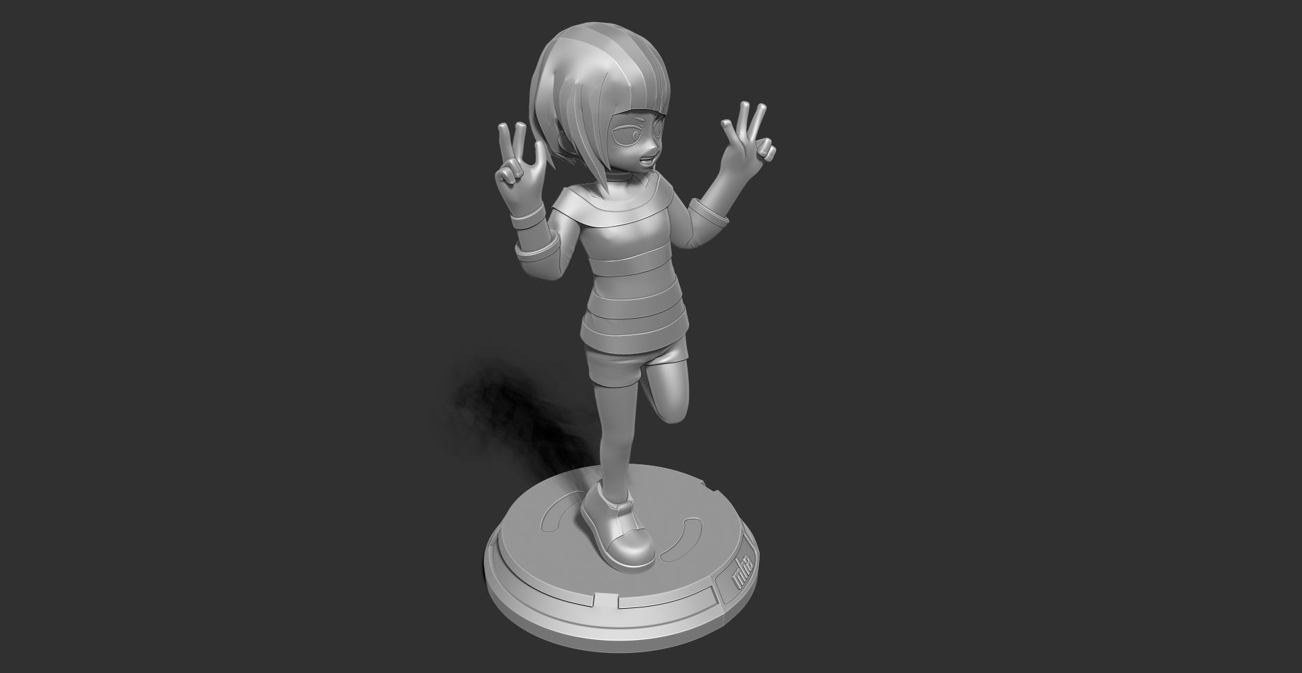 Kid Kyoka Jiro 3D model 3D printable | CGTrader