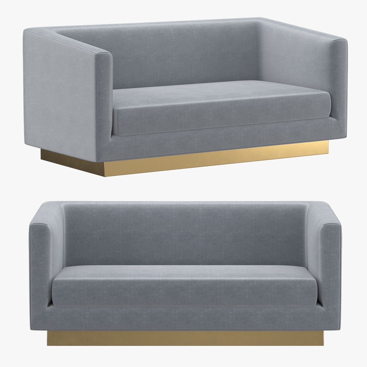 Lobby Sofa P 3D model | CGTrader