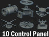 Control Panel IMM Brushes and 3D Models Vol 3 3D model | CGTrader