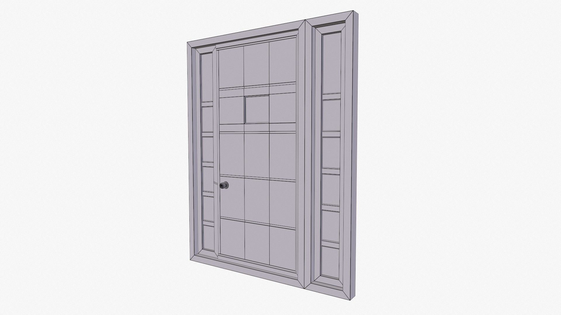 Entrance Door 3D model | CGTrader