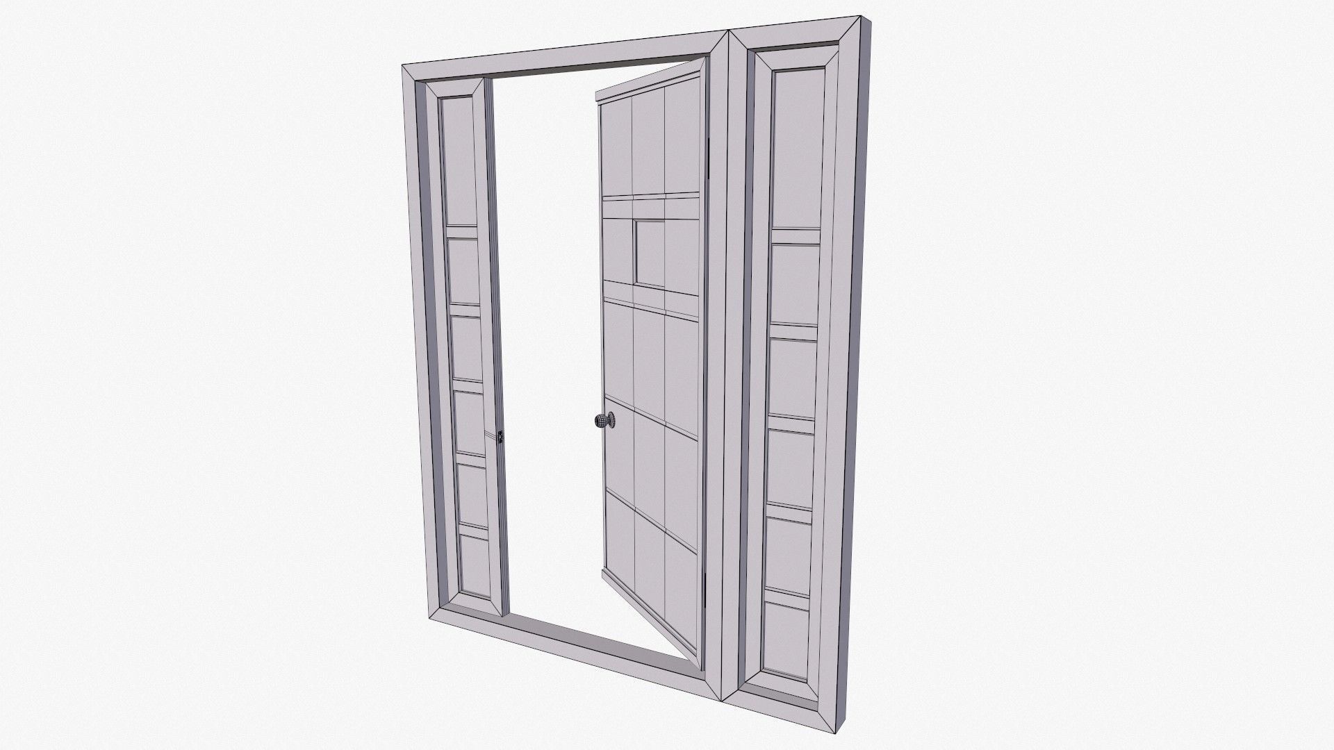 Entrance Door 3D model | CGTrader