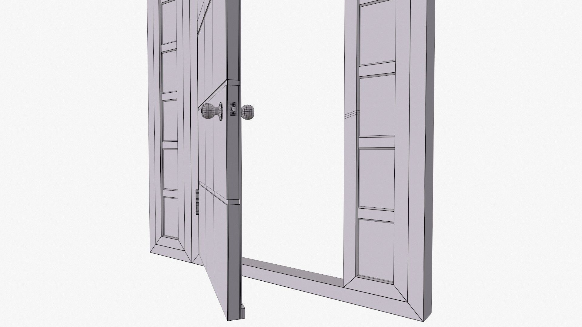 Entrance Door 3D model | CGTrader