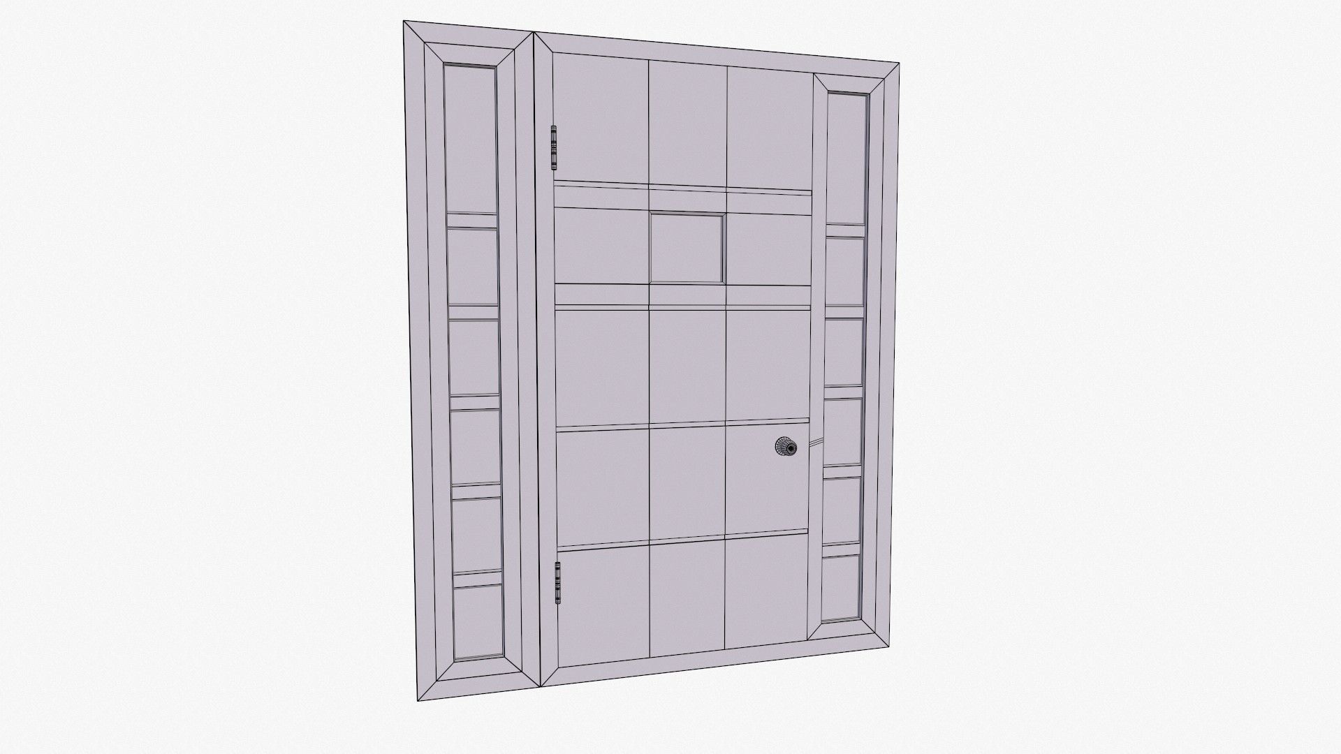 Entrance Door 3D model | CGTrader