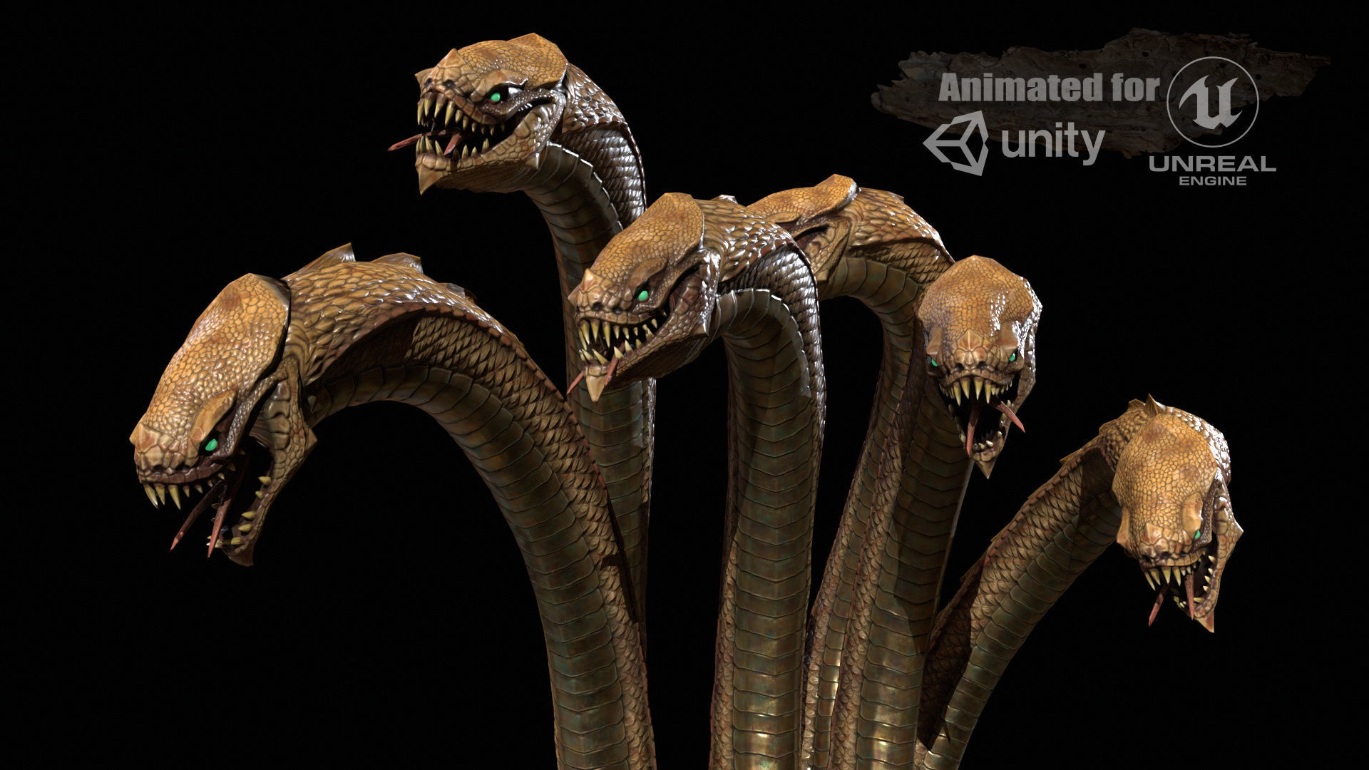 3D model Hydra GR VR / AR / low-poly | CGTrader