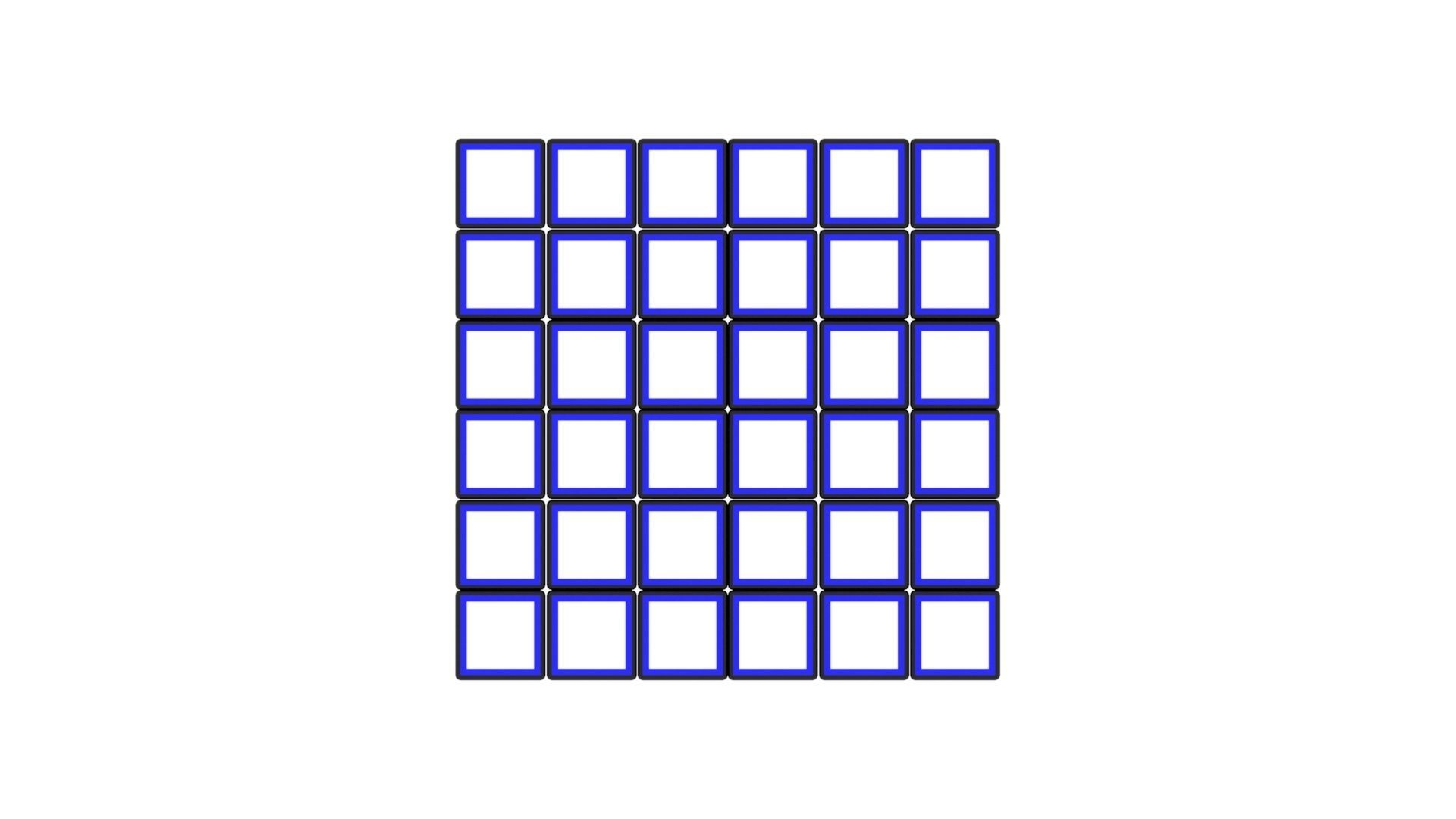 Rubiks Cubes Skeleton Collection 3D model | CGTrader