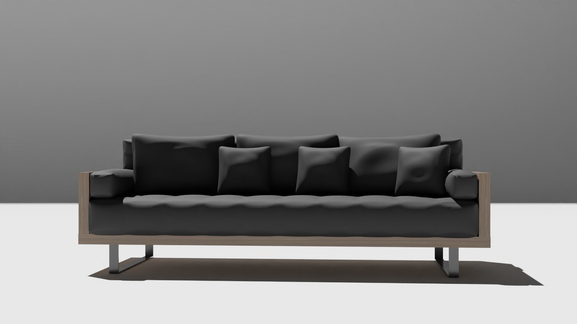 Modern minimalistic sofa 3d model free 3D model | CGTrader