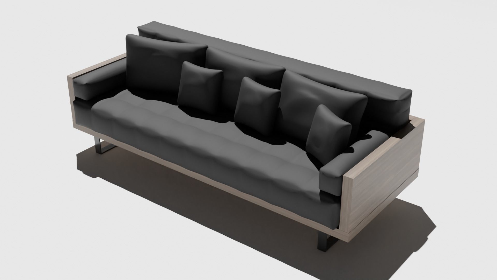 Modern minimalistic sofa 3d model free 3D model | CGTrader