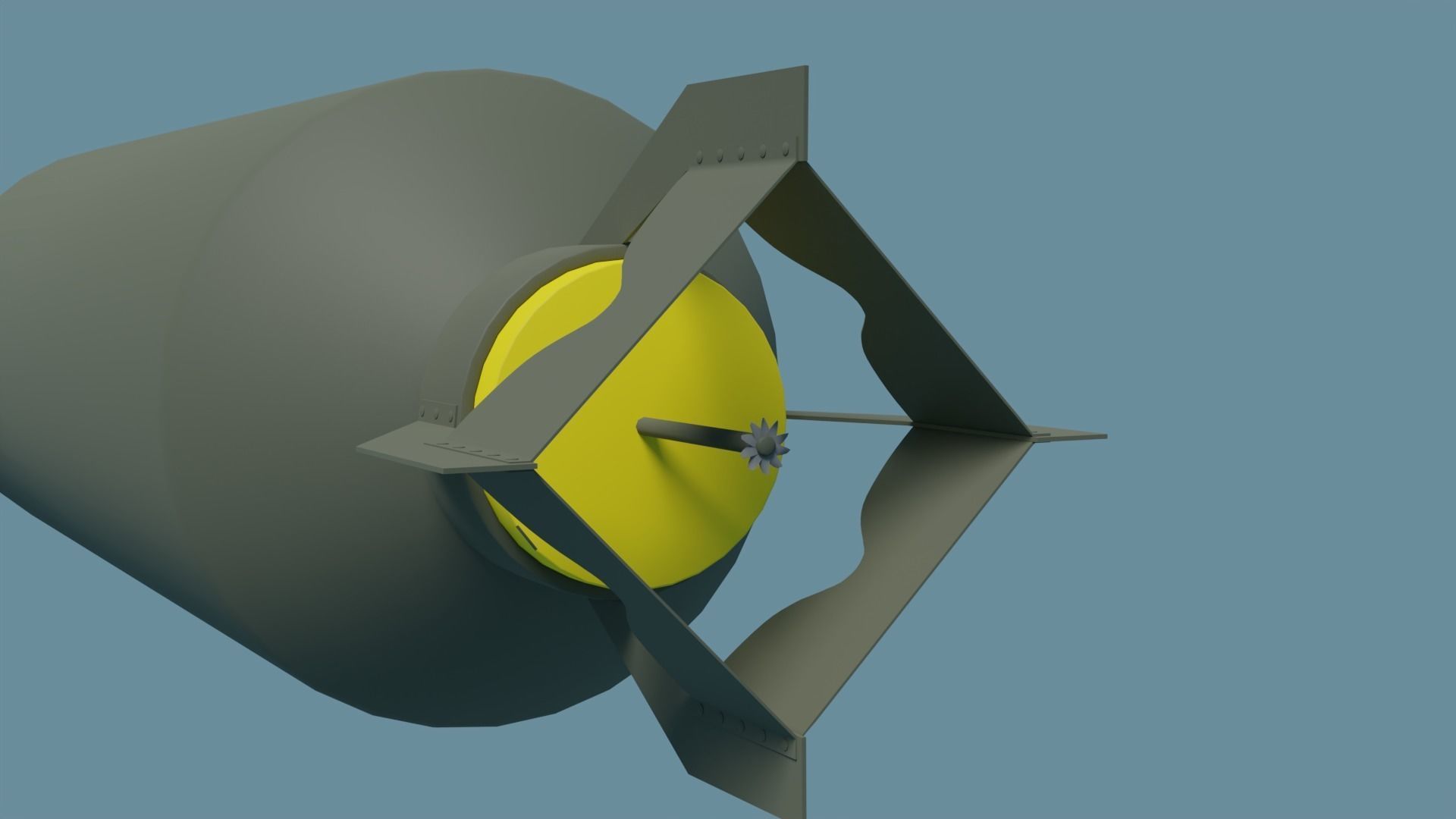 Atomic bomb free 3D model | CGTrader