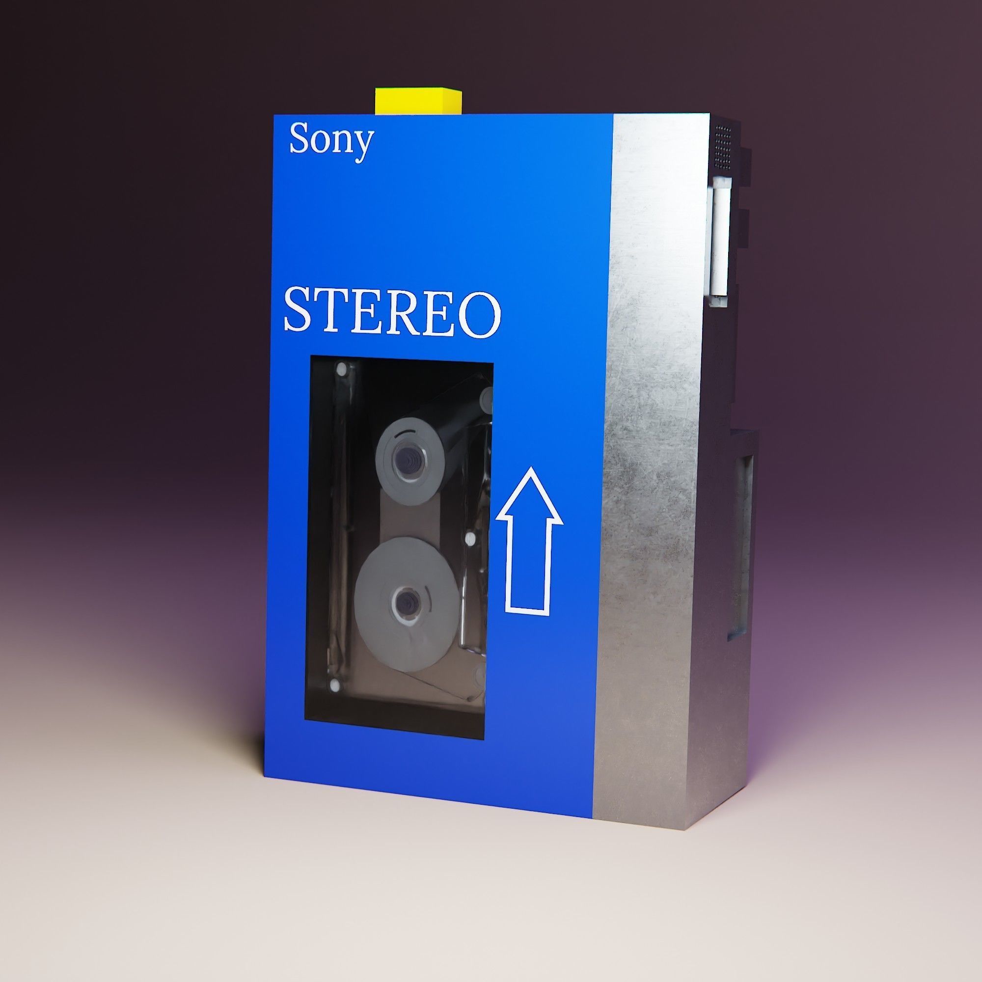 3d model of Sony Walkman from 1980s 3D model | CGTrader