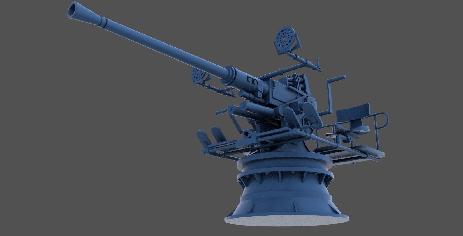 Bofors 40mm - Personal license - 1-72 scale 3D model 3D printable ...