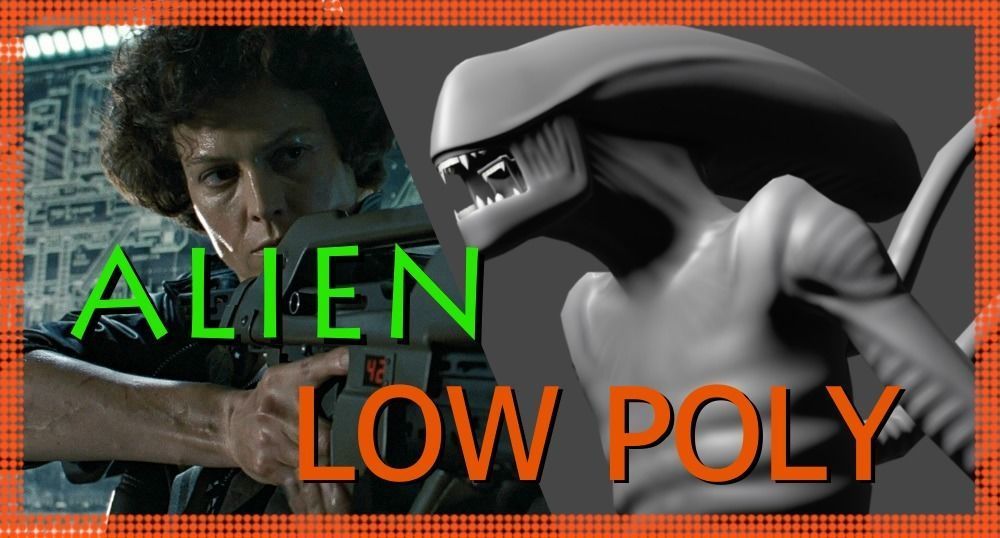 3D model Xenomorph Alien VR / AR / low-poly | CGTrader