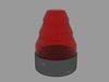 Animated Red Warning Light 3D model | CGTrader