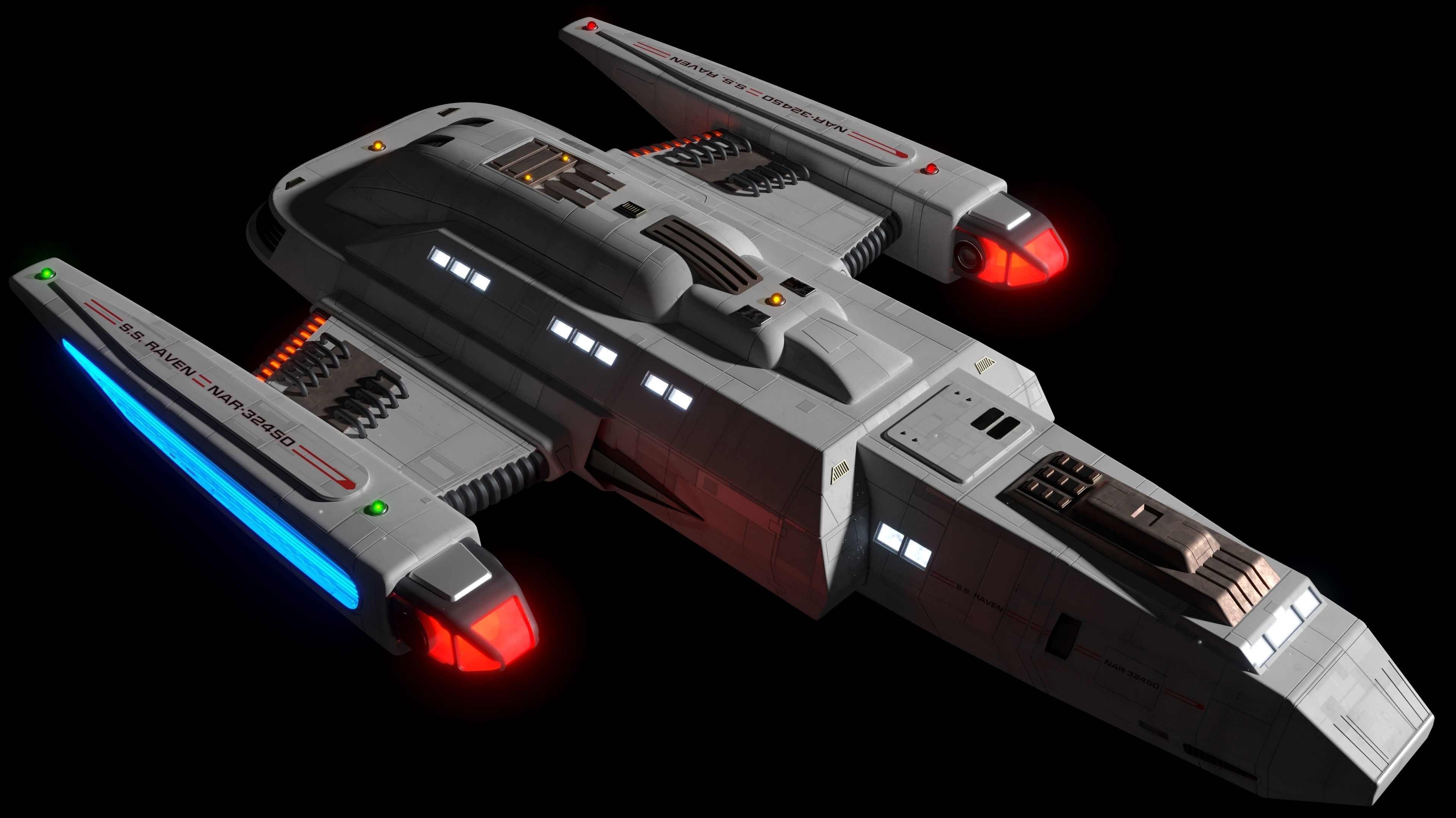 SS Raven 3D model | CGTrader