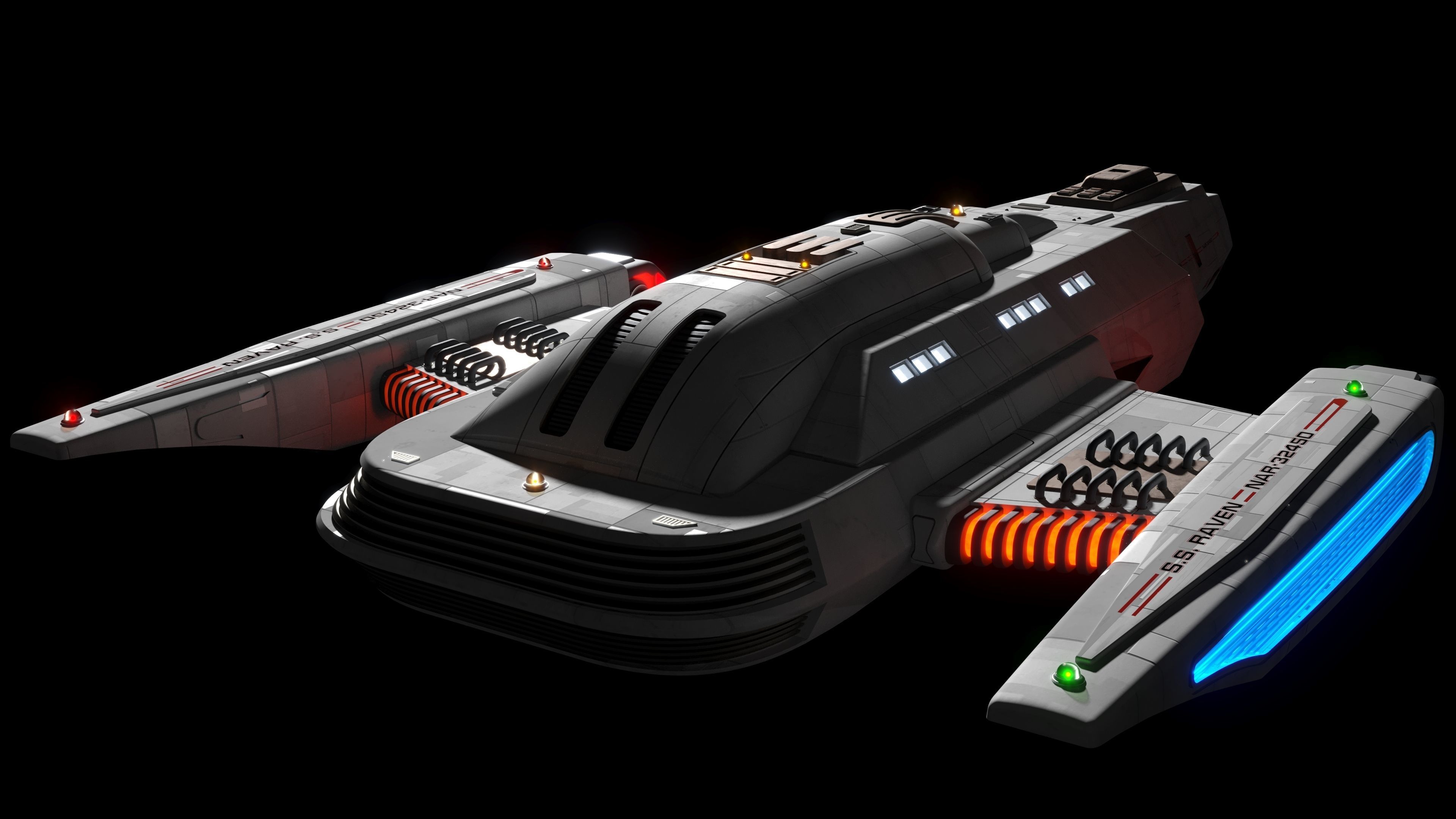 SS Raven 3D model | CGTrader